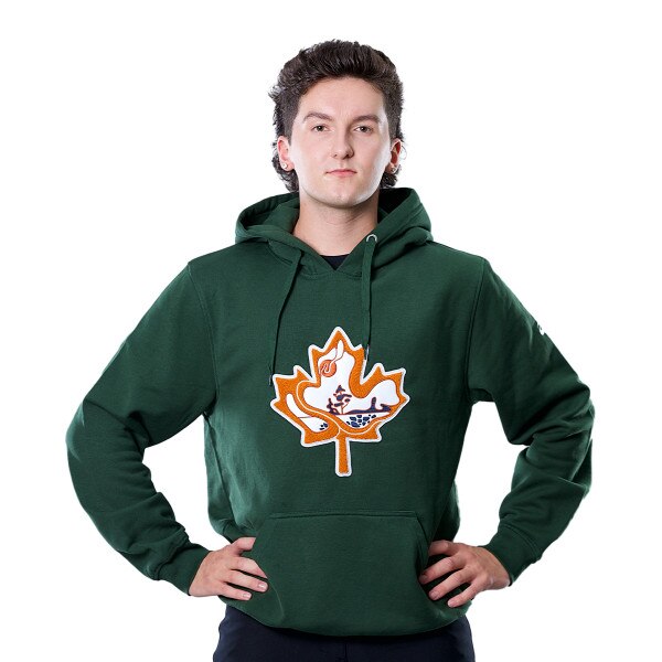 True North Maple Leaf Hoodie | Goldline Curling Gear and Apparek