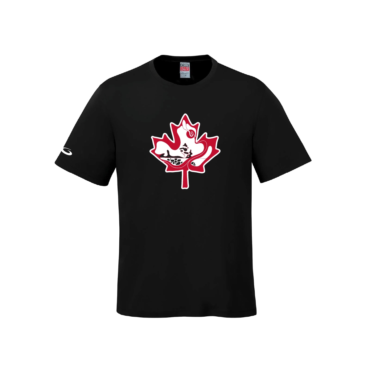 True North Maple Leaf T-Shirt | Goldline Curling Gear and Apparel