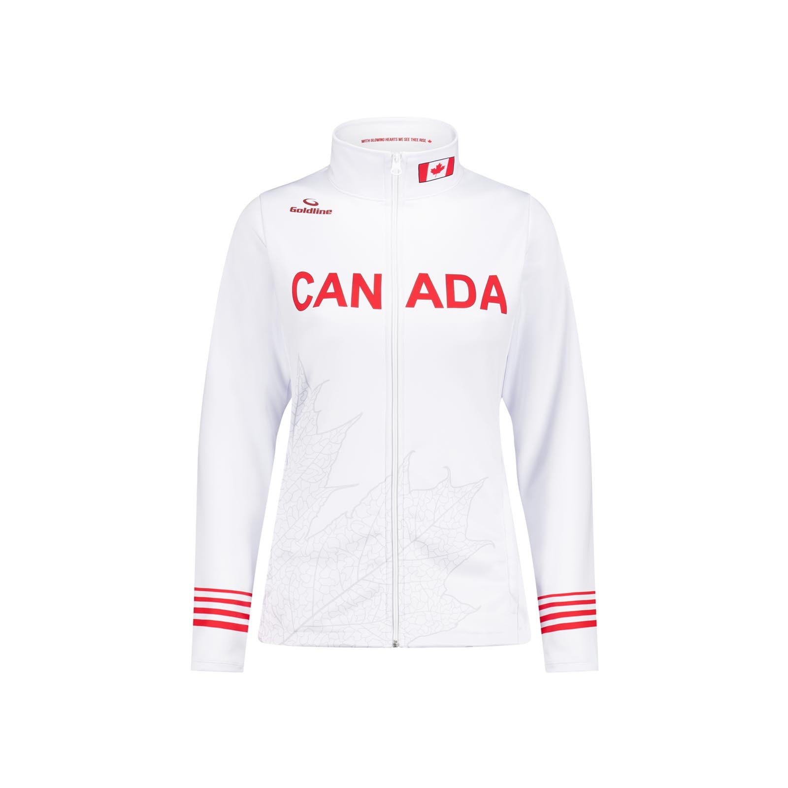 Women's Custom National Team Canada Jacket | Powered by Goldline Curling