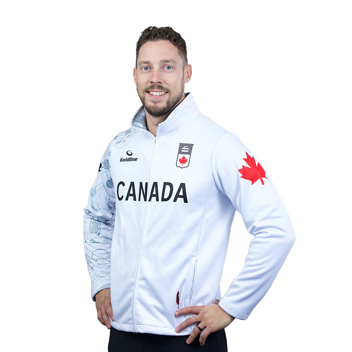 Officially Licensed Custom Team Canada 2026 Men's Jacket | Goldline ...