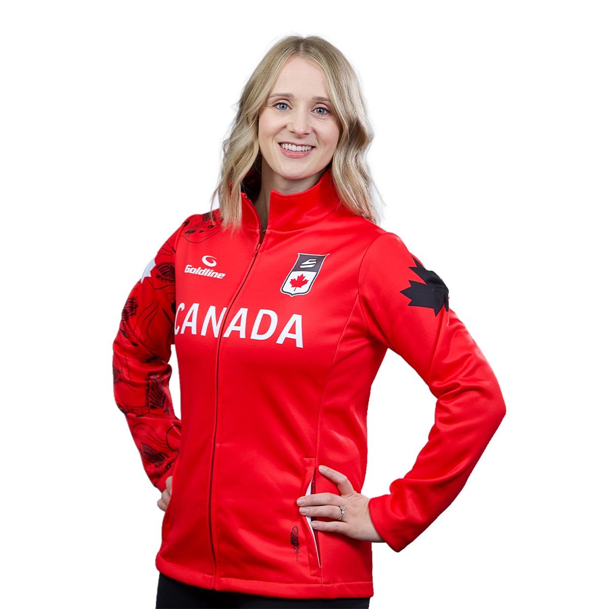 Officially Licensed Custom Team Canada 2026 Women's Jacket | Goldline ...
