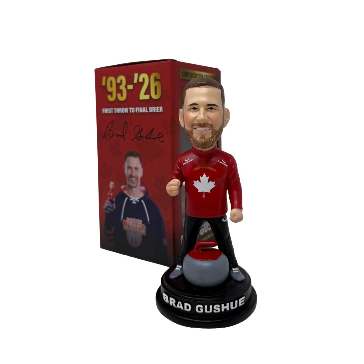 Gushue Collectible Figurine | Goldline Curling Novelties